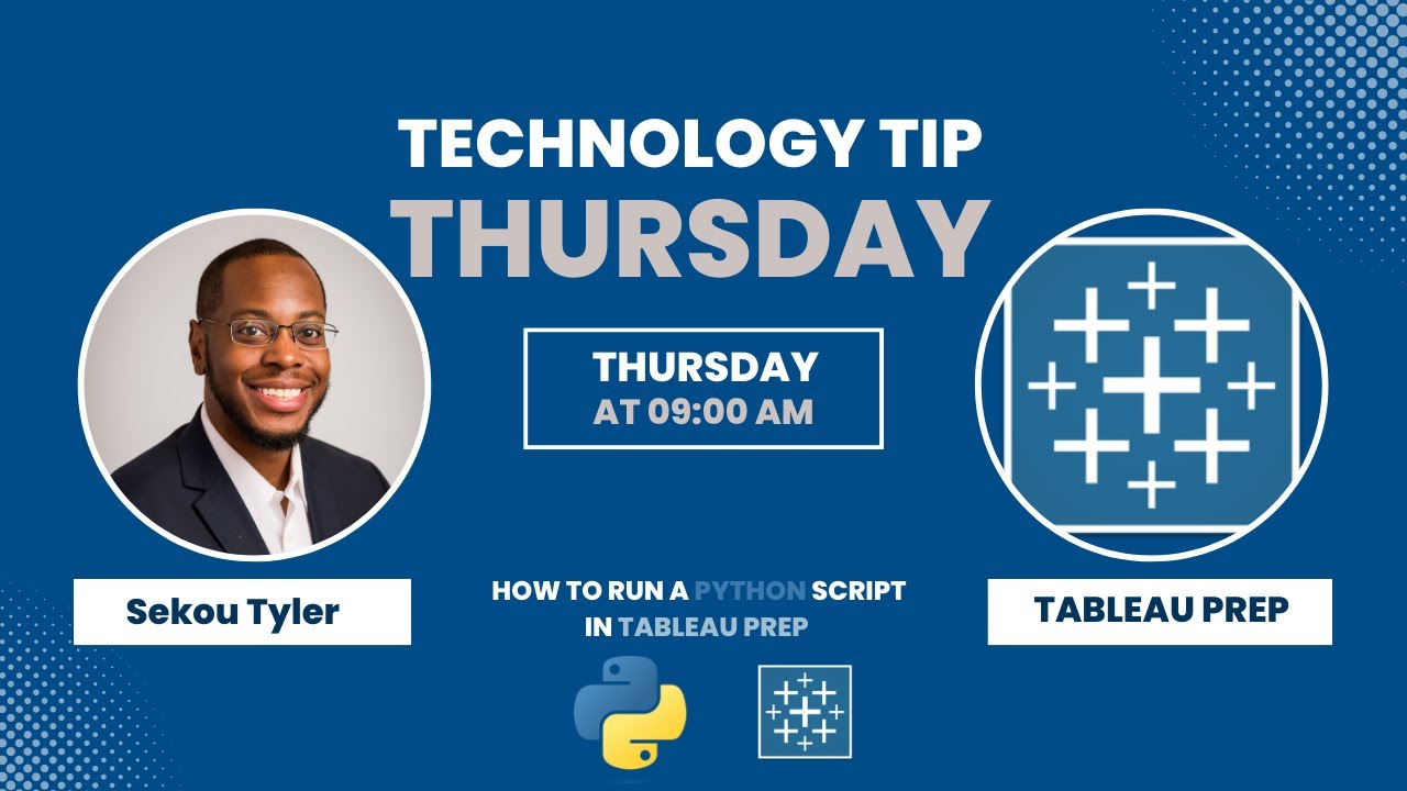 How To Run a Python Script Directly in Tableau Prep #ChatGPT