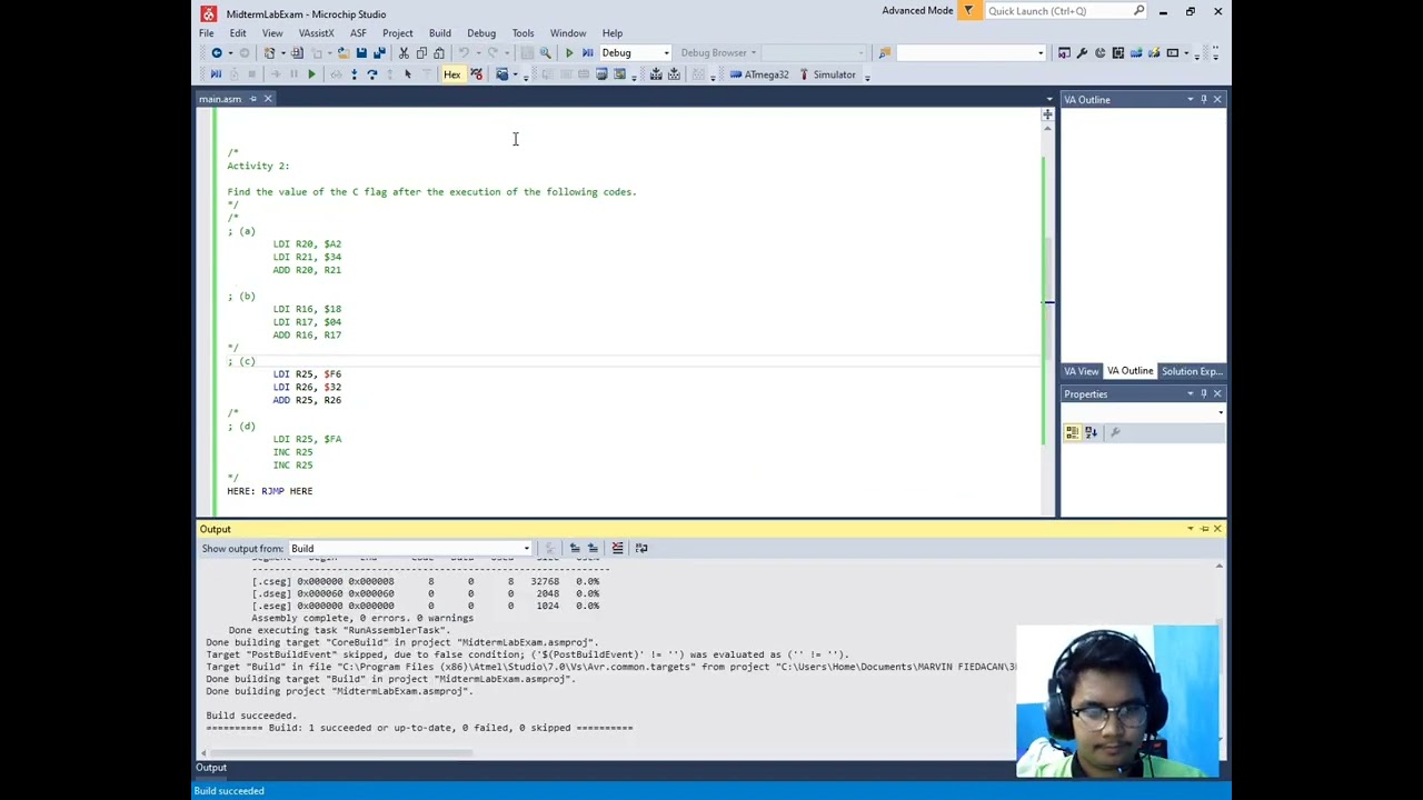 Microprocessor, Microcontroller Systems and Design |Midterm Lab Exam|