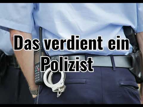 Das verdient ein Polizist // Gehaltsvergleich Polizei Gehalt netto