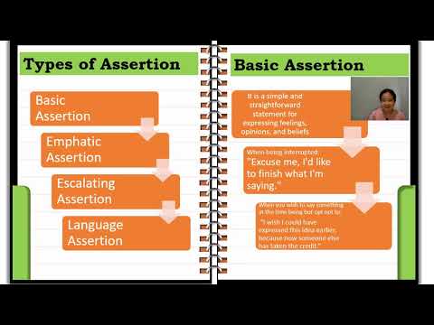 Formulating Statement of Opinion and Assertion