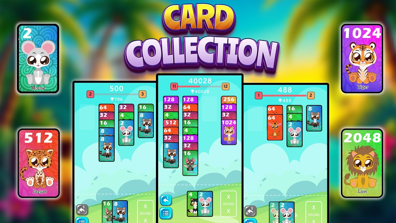 Card Collection || Construct 3 Game Template || Source code