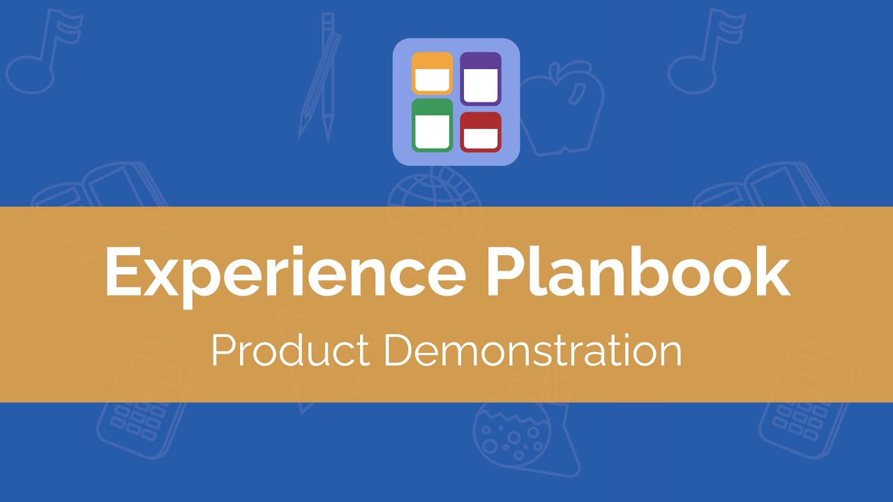 Experience Planbook: Product Demonstration
