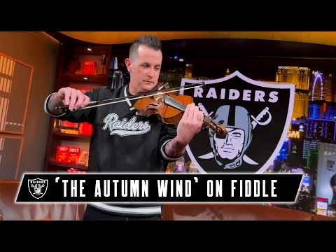 ESPN’s Jason Fitz Plays ‘The Autumn Wind’ on the Fiddle | Las Vegas Raiders | NFL