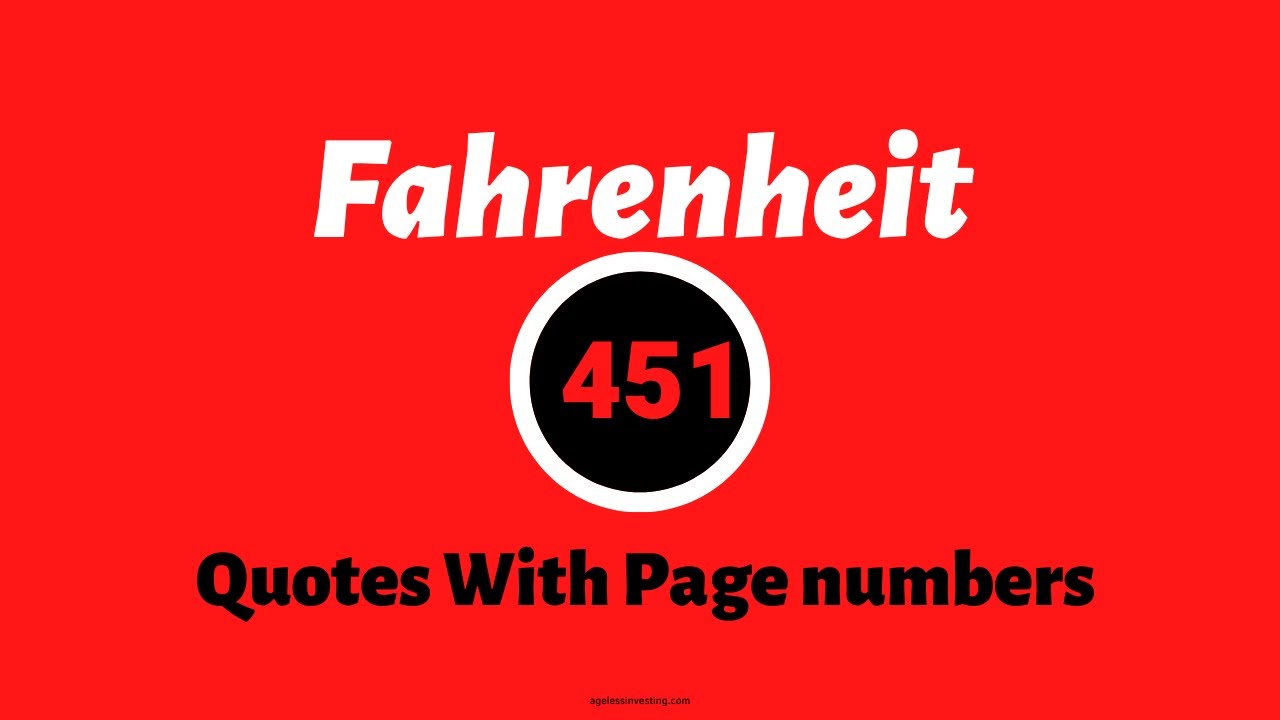 25 Most Important Fahrenheit 451 Quotes (With Page Numbers and Who Said Them)