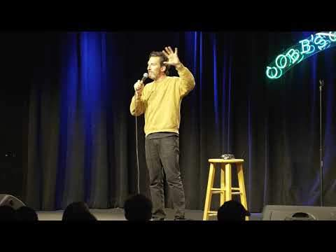 Kelly Evans at Cobb's Comedy Club in San Francisco