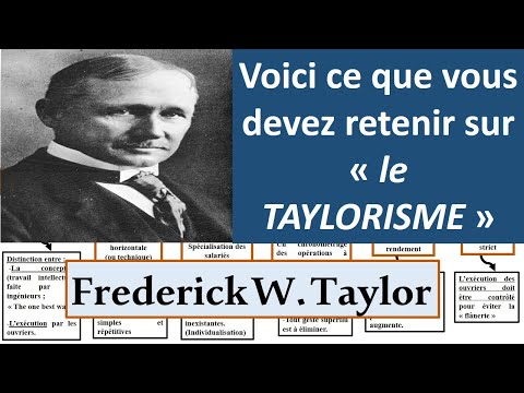 Théories de management : L'organisation scientifique de travail -OST- / Taylorisme