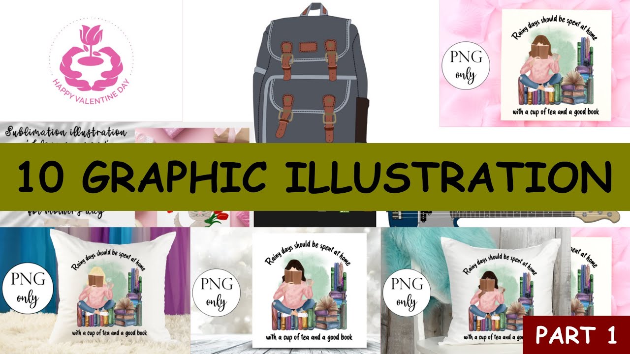 10 Graphic Illustration on Creativefabrica Part 1 | 28 Days of Love 90% off