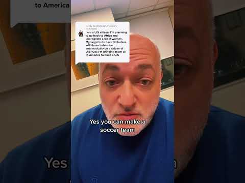 Brad responds to a question—perhaps intended as a joke—about a U.S