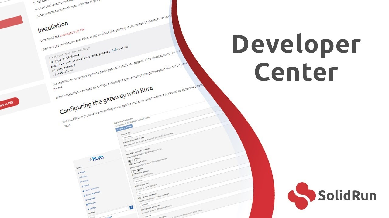 SolidRun - Developer Center Overview