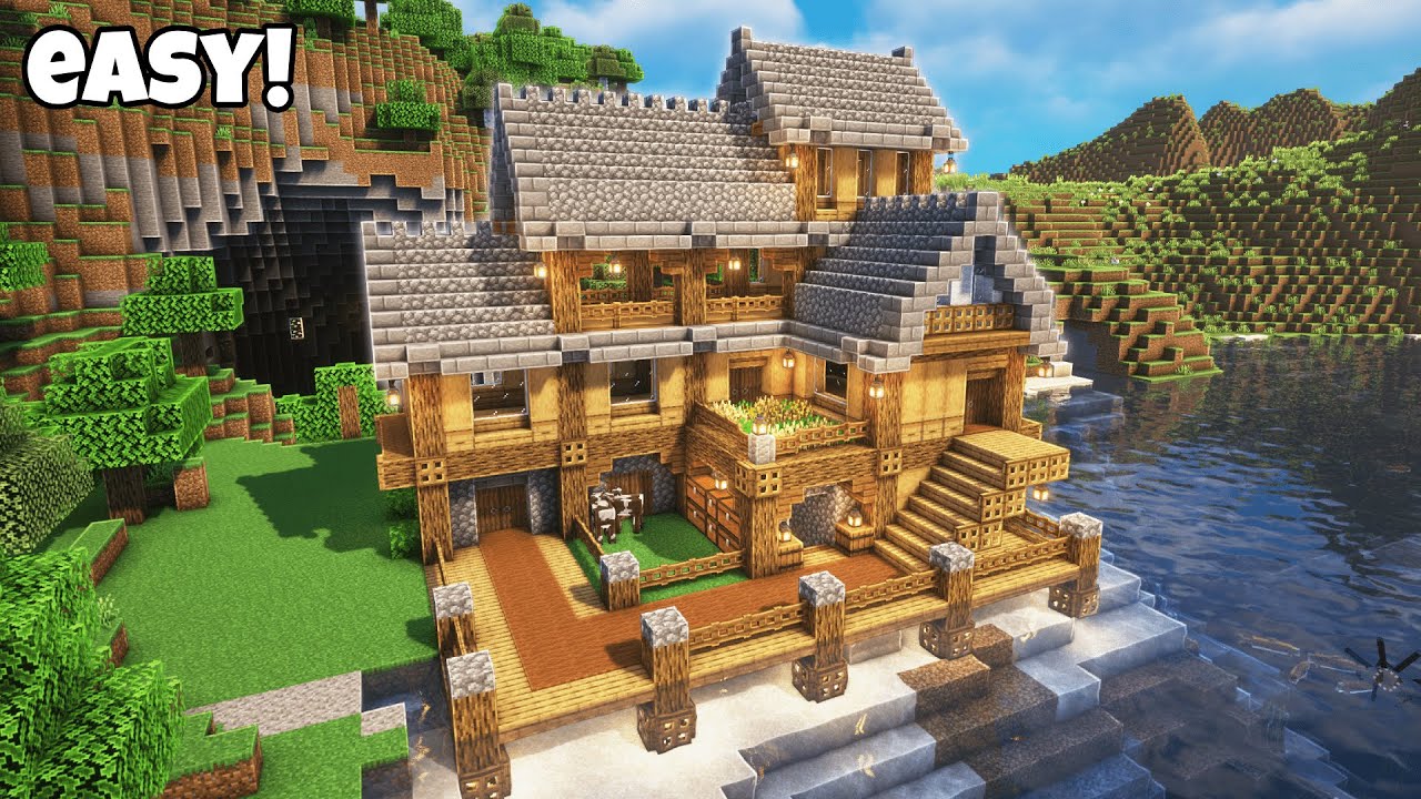 Minecraft Ultimate Fisherman's Base⚒️ - Minecraft Builders