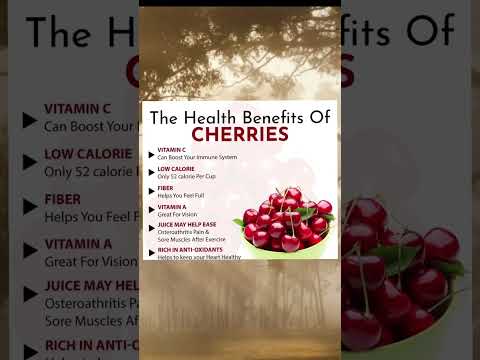 Why Are Cherries Good For You | Cherry Health Benefits