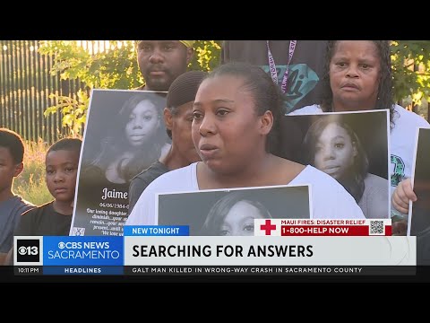 Family of woman found dead at Sacramento hospital demands answers at vigil