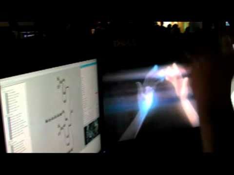 MachStudio Pro 2 on a FirePro V9800 across 6 displays with live video and multiple GPU viewports