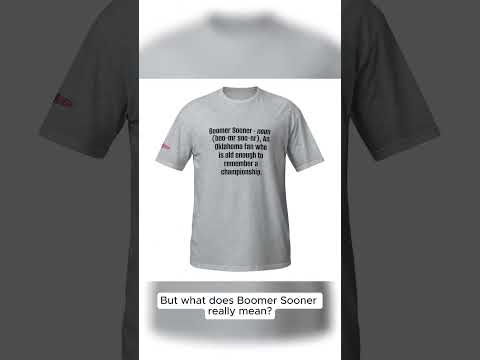 What does Boomer Sooner even mean?