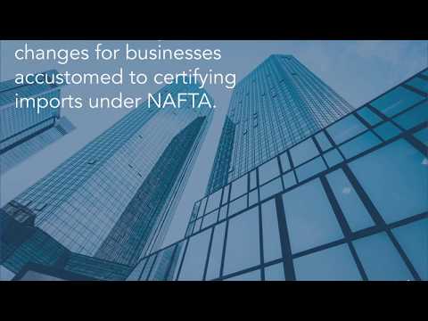 USMCA Certification Explainer