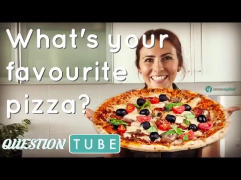 Conversation Practice: What's your favourite pizza? - En