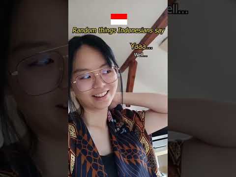 Random Things Indonesians Say ๐ฎ๐ฉ #shorts