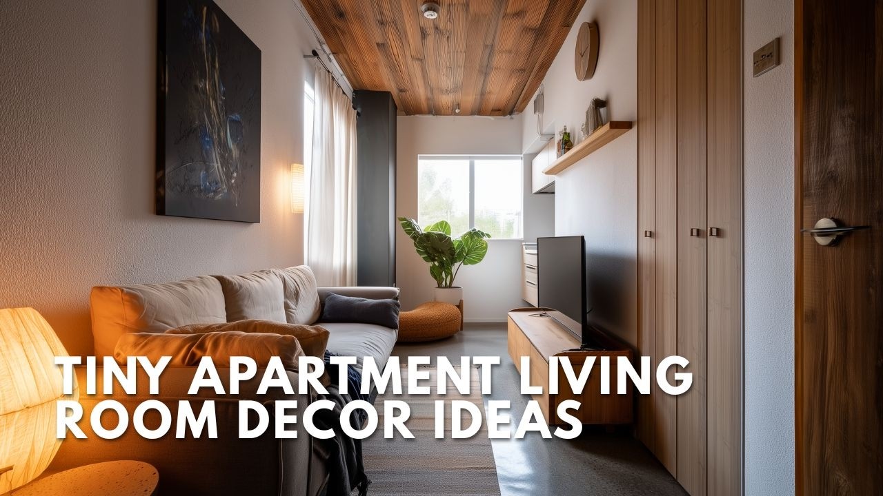Tiny Apartment Living Room Decor Ideas That Maximize Space & Style