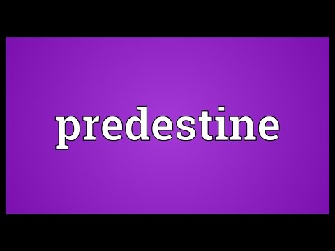 Predestine Meaning