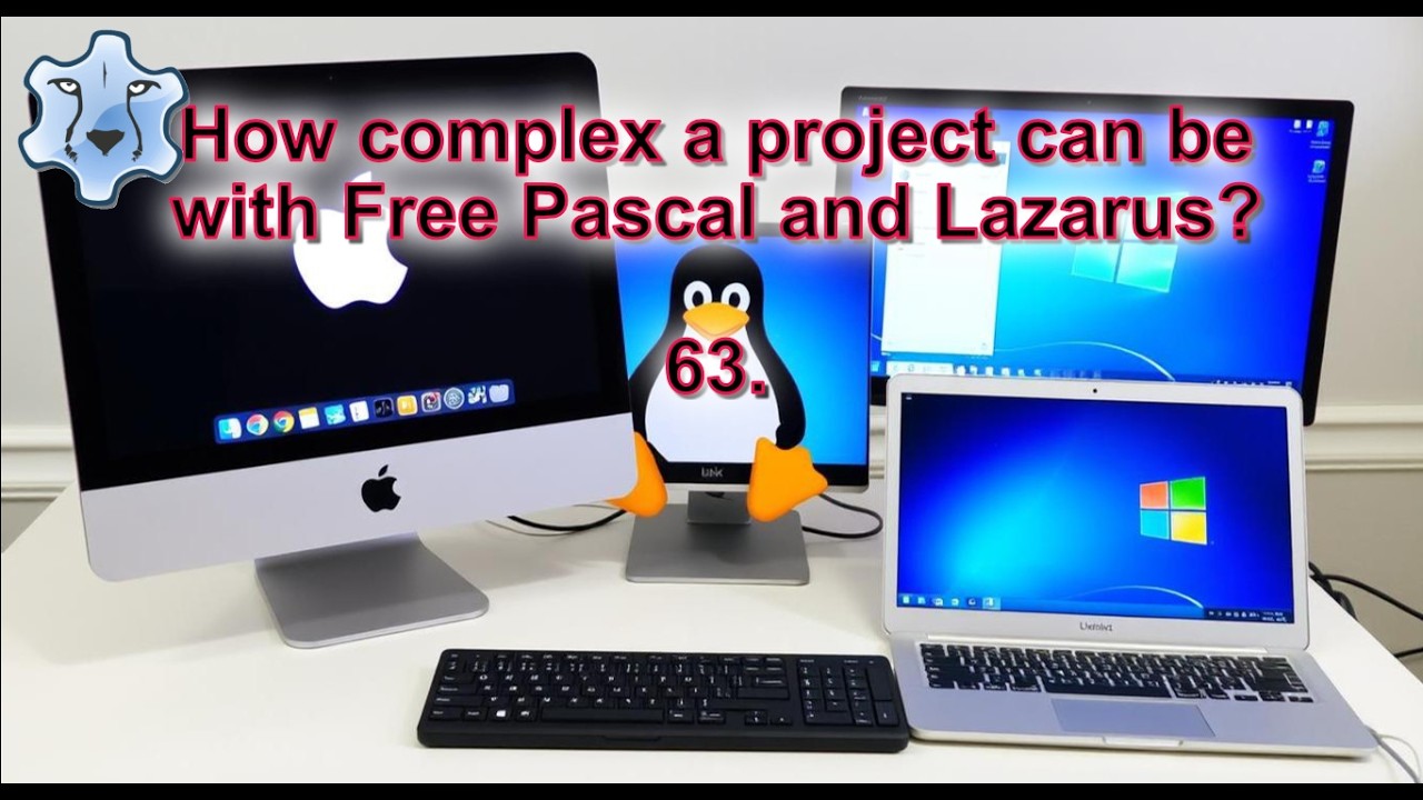 How complex a project can be with Free Pascal and Lazarus? #freepascal #lazarus #crossplatform