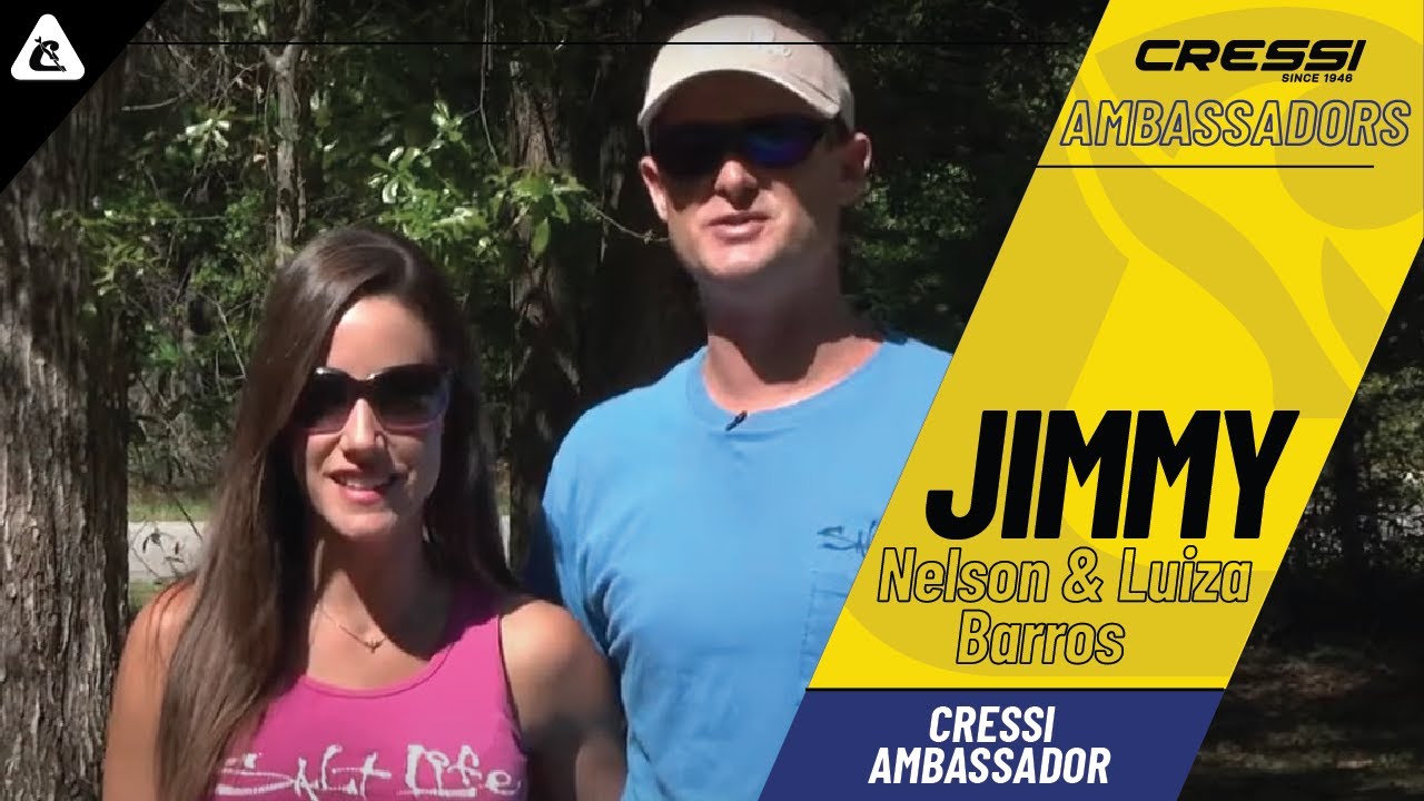 Meet Our Cressi Ambassador : Cap.Jimmy Nelson and Luiza Barros