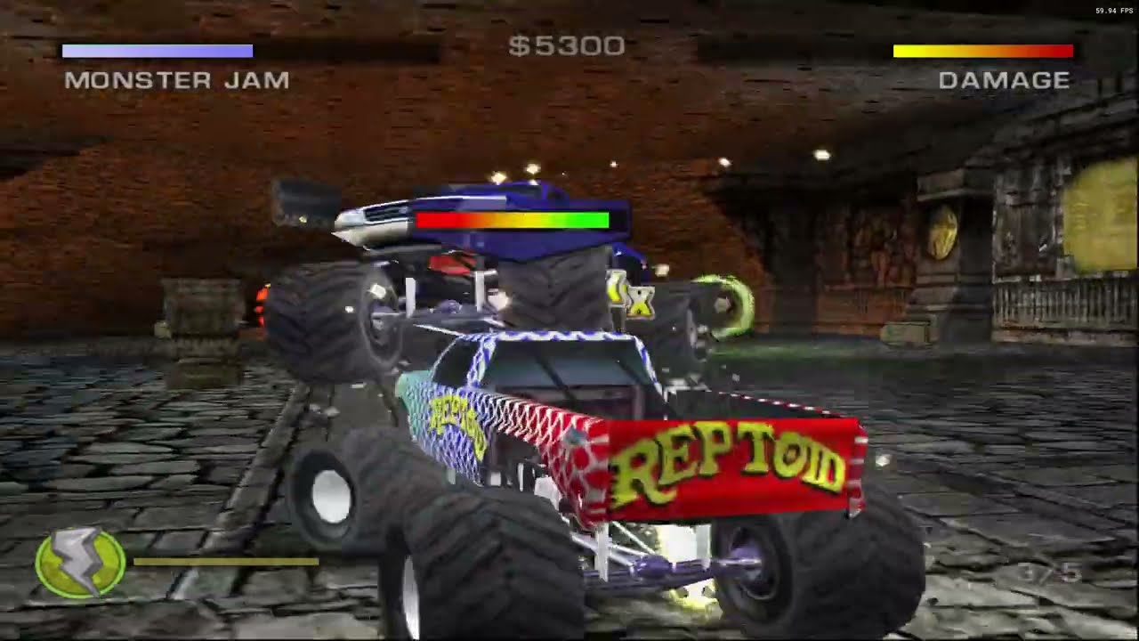 Monster Jam: Maximum Destruction - PS2 Gameplay 4K 60fps
