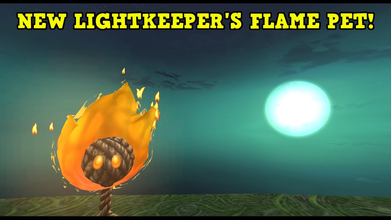 Wizard101 : NEW LIGHTKEEPER'S FLAME PET!
