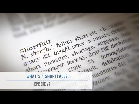 What is a Shortfall