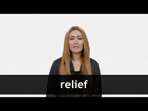 How to pronounce RELIEF in American English