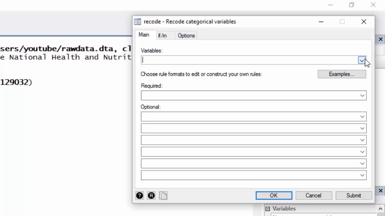 Data management: How to create a categorical variable from a continuous variable
