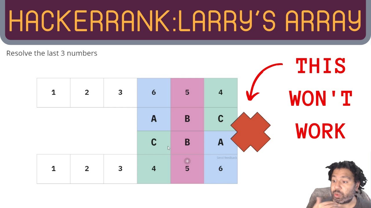 Larry's Array | HackerRank (JavaScript)