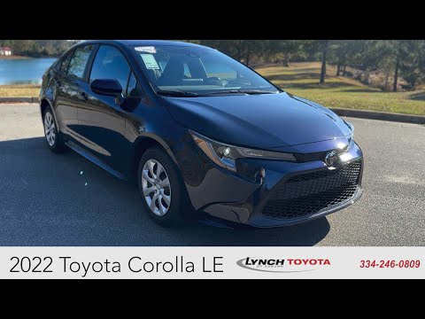 2022 Toyota Corolla LE in Blueprint - Stock# 27764