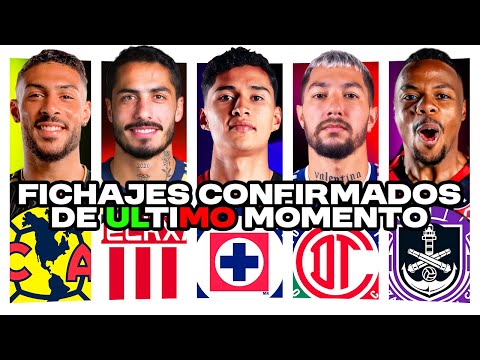 ¡Los FICHAJES más SORPRENDENTES de la LIGA MX 2025! BOUANGA al AMERICA