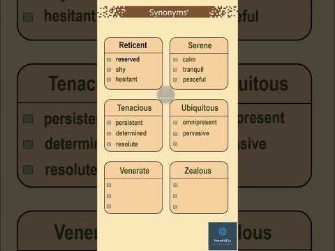 Synonyms | Part 4 #synonyms
