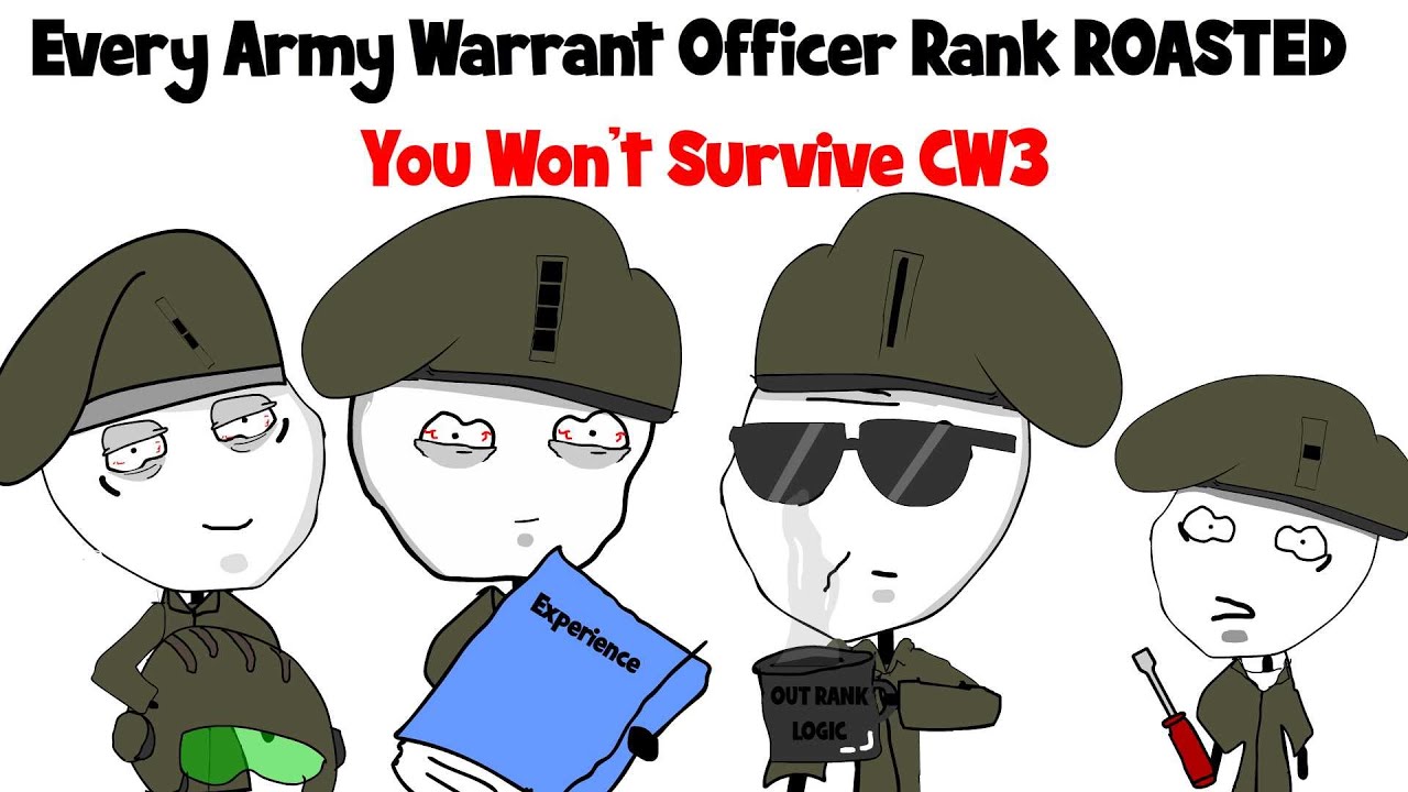 Every Army Warrant Officer Rank ROASTED — You Won’t Survive CW3