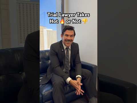 Trial Lawyer Takes Agree or Disagree?? Attorney says HOT or NOT!!! You tell us!
