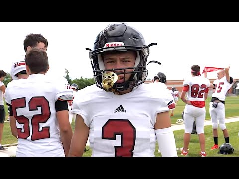 FIRST HIGH SCHOOL FOOTBALL GAME AGAINST A 5A SCHOOL! π