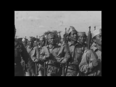 [B-Roll South Vietnamese Army, silent]