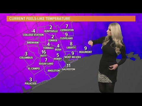 Houston forecast: Wind chill in single-digits, record low temperatures