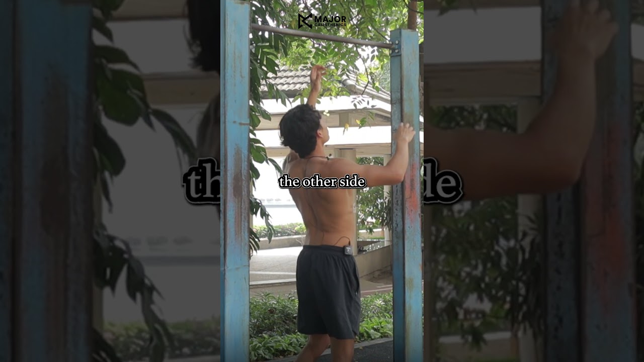 The correct way to do commando pull ups