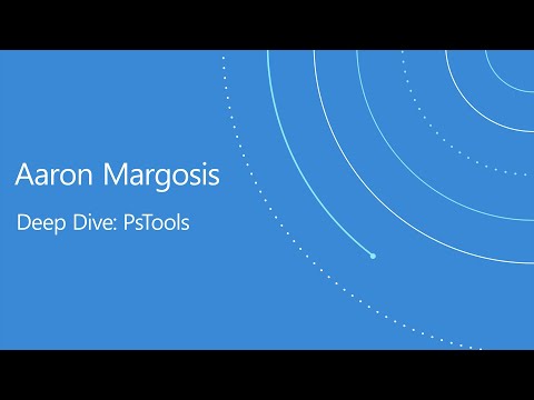 Sysinternals: PsTools deep dive (demo) | Command line tool, remote management, Windows | Microsoft