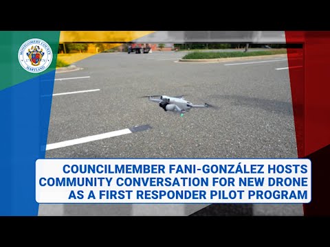 New Drone as First Responder Pilot Program Community Conversation