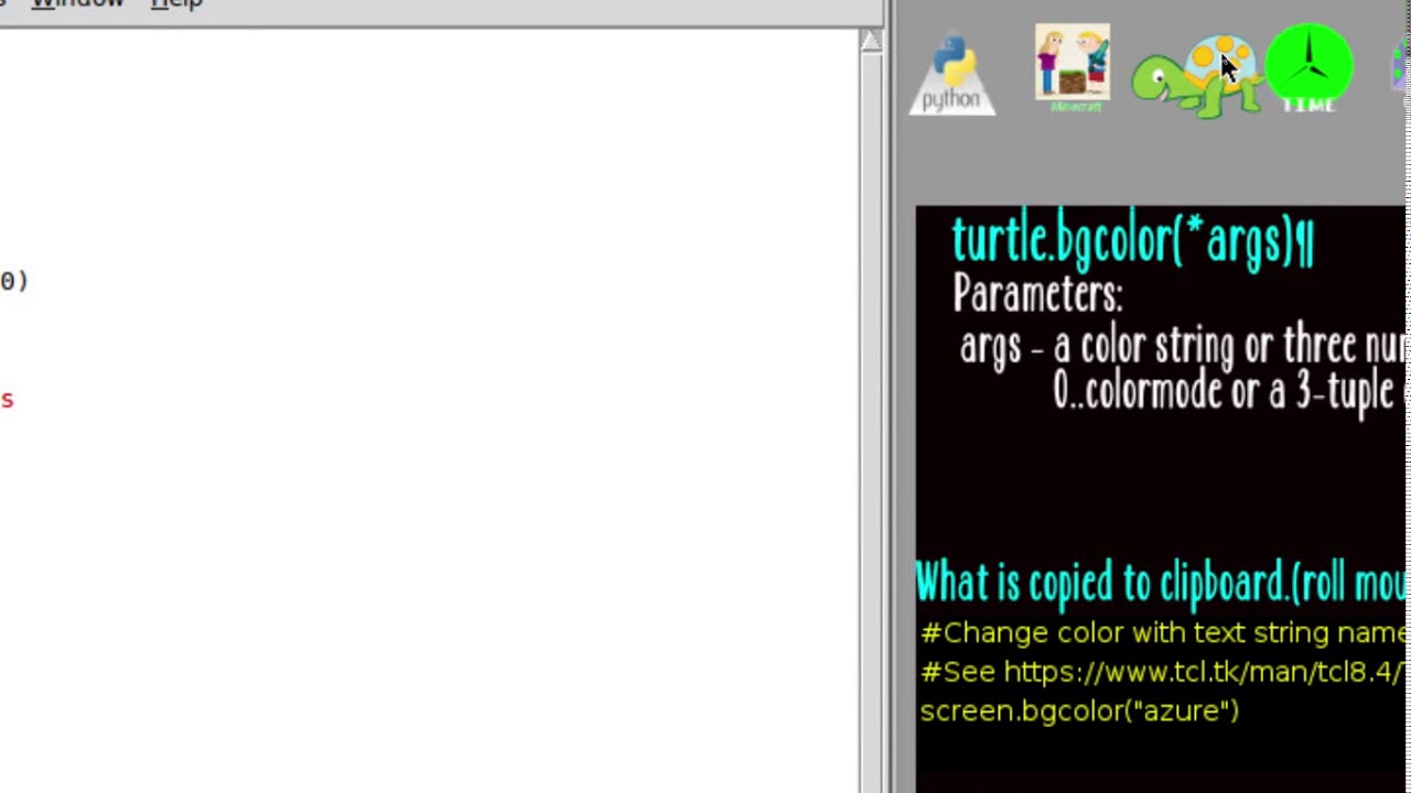 Python for Kids - Turtle module Beginner - Make a window