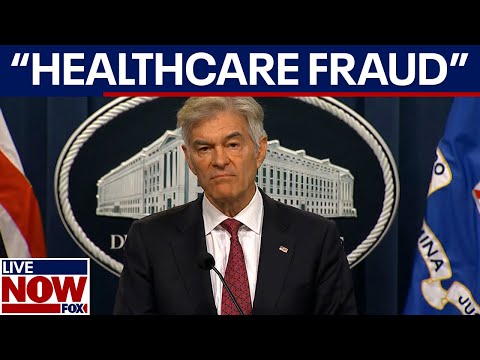 FULL REMARKS: Dr. Oz, DOJ reveal 300+ charged, 96 medical professionals