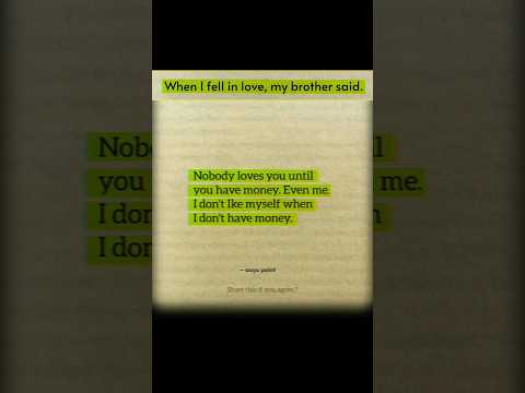 Nobody loves you until you have money. Even #motivation #successmind #quotes