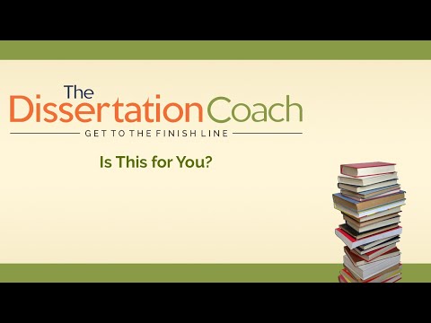 Is Dissertation Coaching for You?