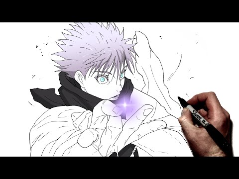 How To Draw Gojo Hollow Purple 200% | Step By Step | JJK