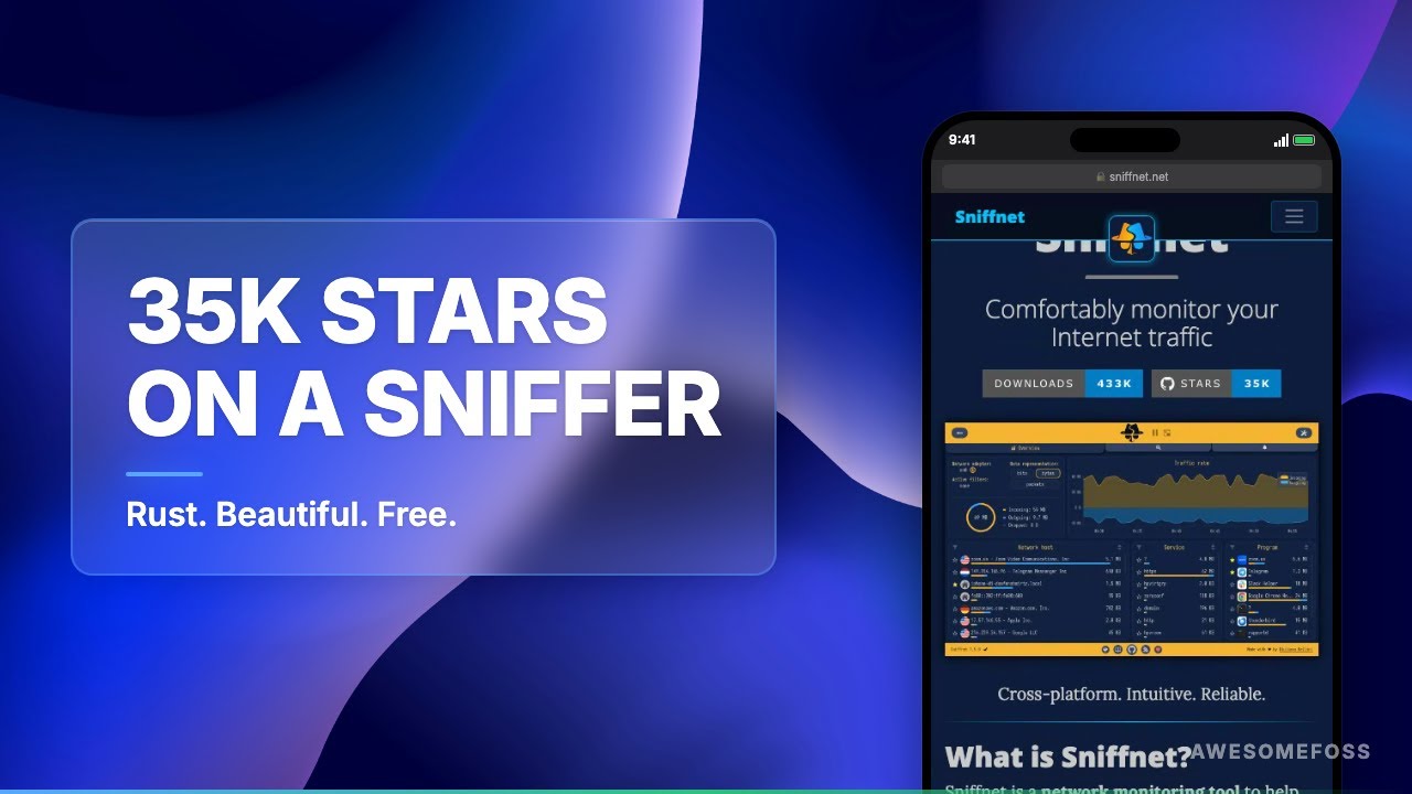 Sniffnet: The Rust App That Makes Network Monitoring Actually Pleasant