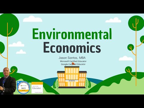 Environmental Economics - Lecture 1, Introduction