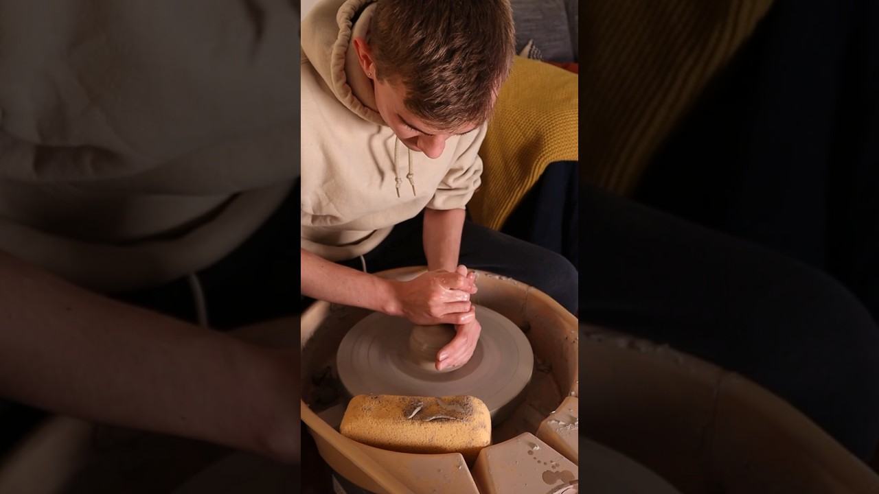 Making utility cups #pottery